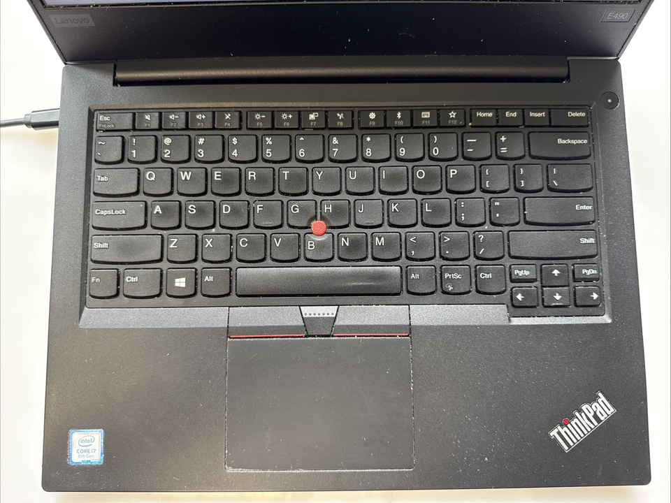 Lenovo ThinkPad E490 | i7-8565U | 16GB RAM | 256GB SSD | 14" FHD | Windows 11 | eBay
