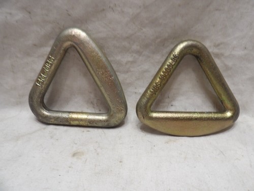 Pair pof 18,000 Lbs MBS Rigging Lifting Triangle Rings 4" X 4-1/4" | eBay