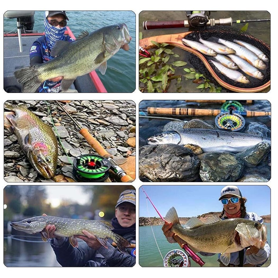 24-126Pcs Wet Dry Flies Nymph Ant Tying Hook Trout Fishing Fly Lure ...