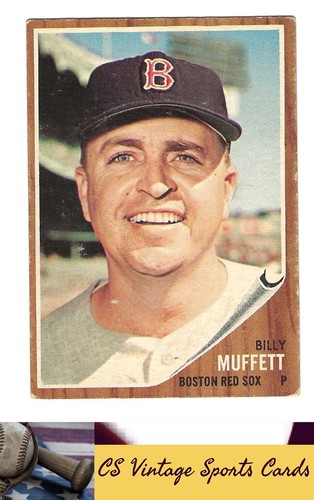 1962 Topps #336 Billy Muffett | eBay