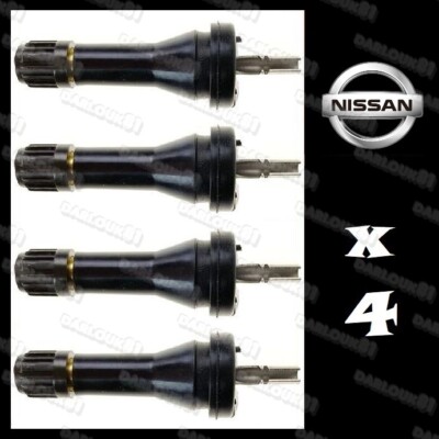 4x Tyre Pressure TPMS Sensor Valve Stem Service for Nissan Qashqai X ...