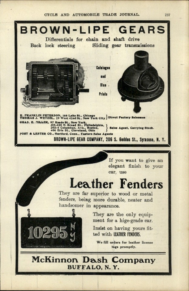 1907 PAPER AD CAR AUTO Marmon Model F Automobile Leather License Plate ...