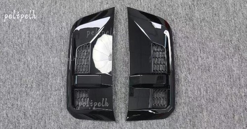 Glossy black Side Air Vent Trim Fender For Land Rover Defender 90 110 ...