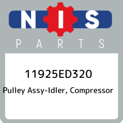 11925ED320 Nissan Pulley assy-idler, compressor 11925ED320, New Genuine ...