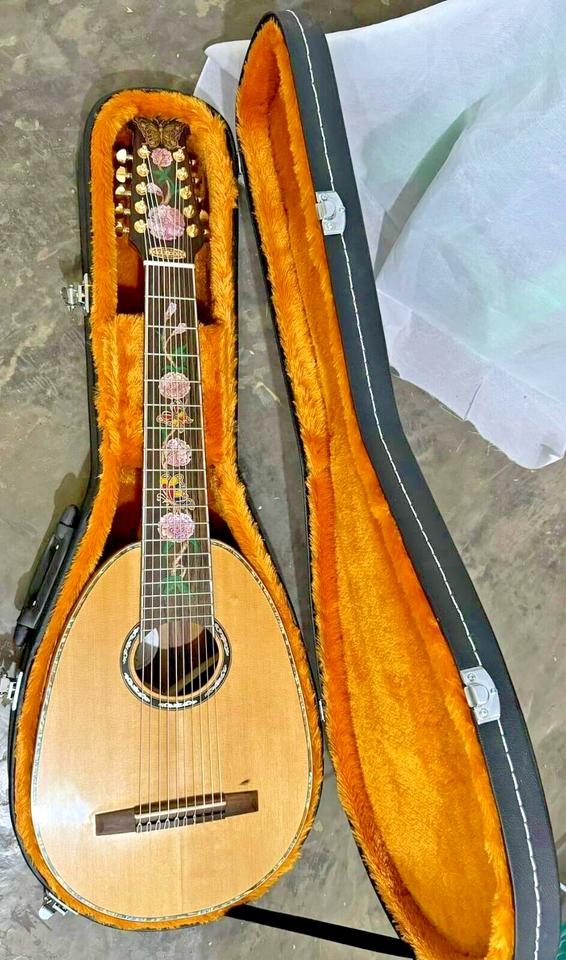 Blueberry Handmade Ten String Classical Nylon String Guitar Pre-Order ...