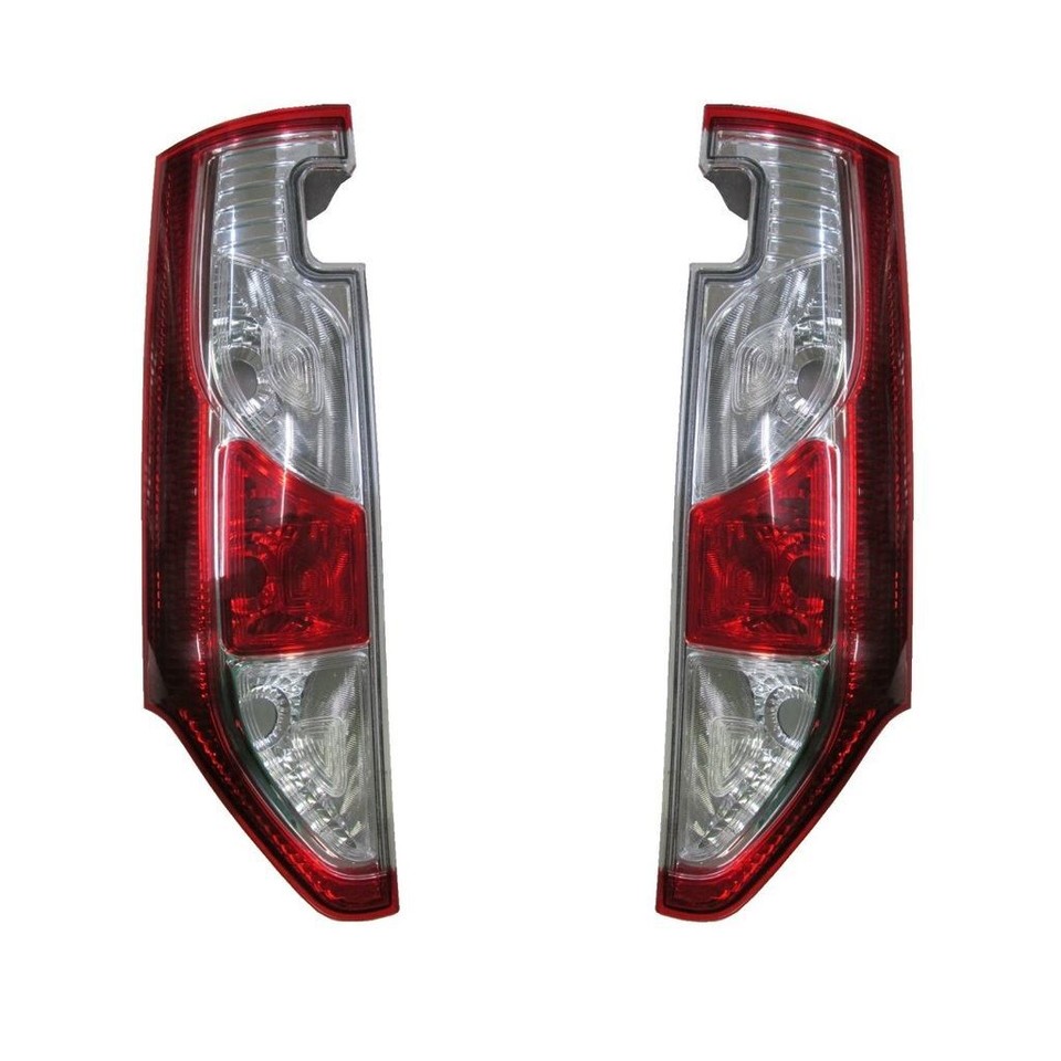 Renault Kangoo Mk2 Van 2013-> 2 Door Rear Tail Lights Lamps 1 Pair Left ...