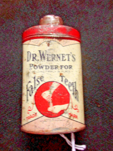 Vintage Dr. Wernets Powder Tin 4" | eBay