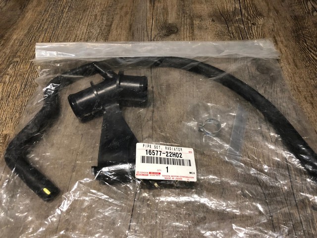 1657722H02 Genuine Toyota Pipe Set Radiator 16577-22h02 for sale online ...