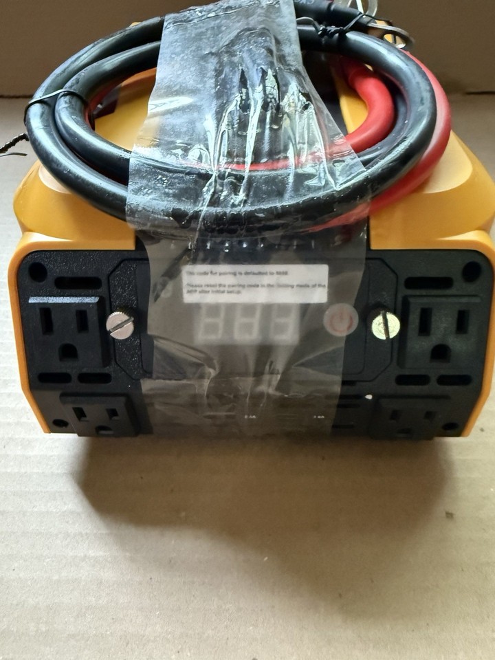 PowerDrive 1500 Watt power Inverter, 4 AC, 2 USB App with Bluetooth ...