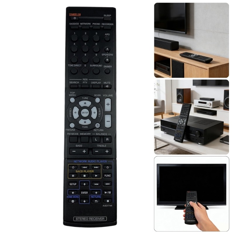 Easy to Operate Remote Control with Simple Button Arrangement Fast ...