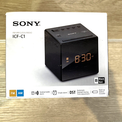 Sony ICF-C1 Alarm Clock Radio Priority Fast shipping Great Price!!!! | eBay