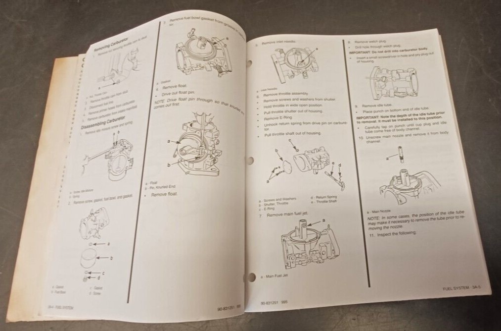 1996 Force Outboard Service Manual Force 75 HP P/N 831251 | eBay