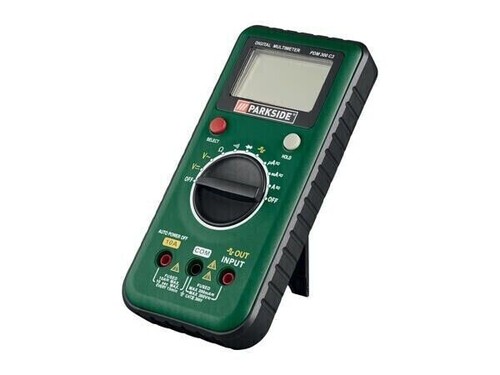 Parkside Digital LCD Auto-Range Multimeter AC/DC *Voltage Tester Meters ...