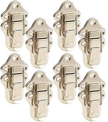 8 Stück Schnappschloss 69x38 mm Spann-Hebel-Aufbau-Verschluss-Schloss ...