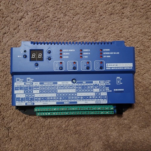 Used and Functional - Lot of 5 Linear AM3 Plus Access Control Panel | eBay