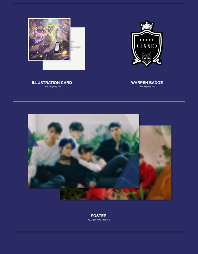 CIX CHAPTER 3 HELLO STRANGE TIME Album 2Ver SET 2CD+POSTER+2Photo Book+ ...