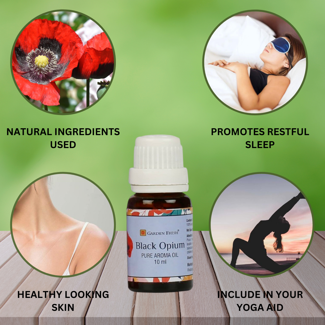 Garden Fresh Black Opium 10ml Essential Oil for Diffuser Aromatherapy ...