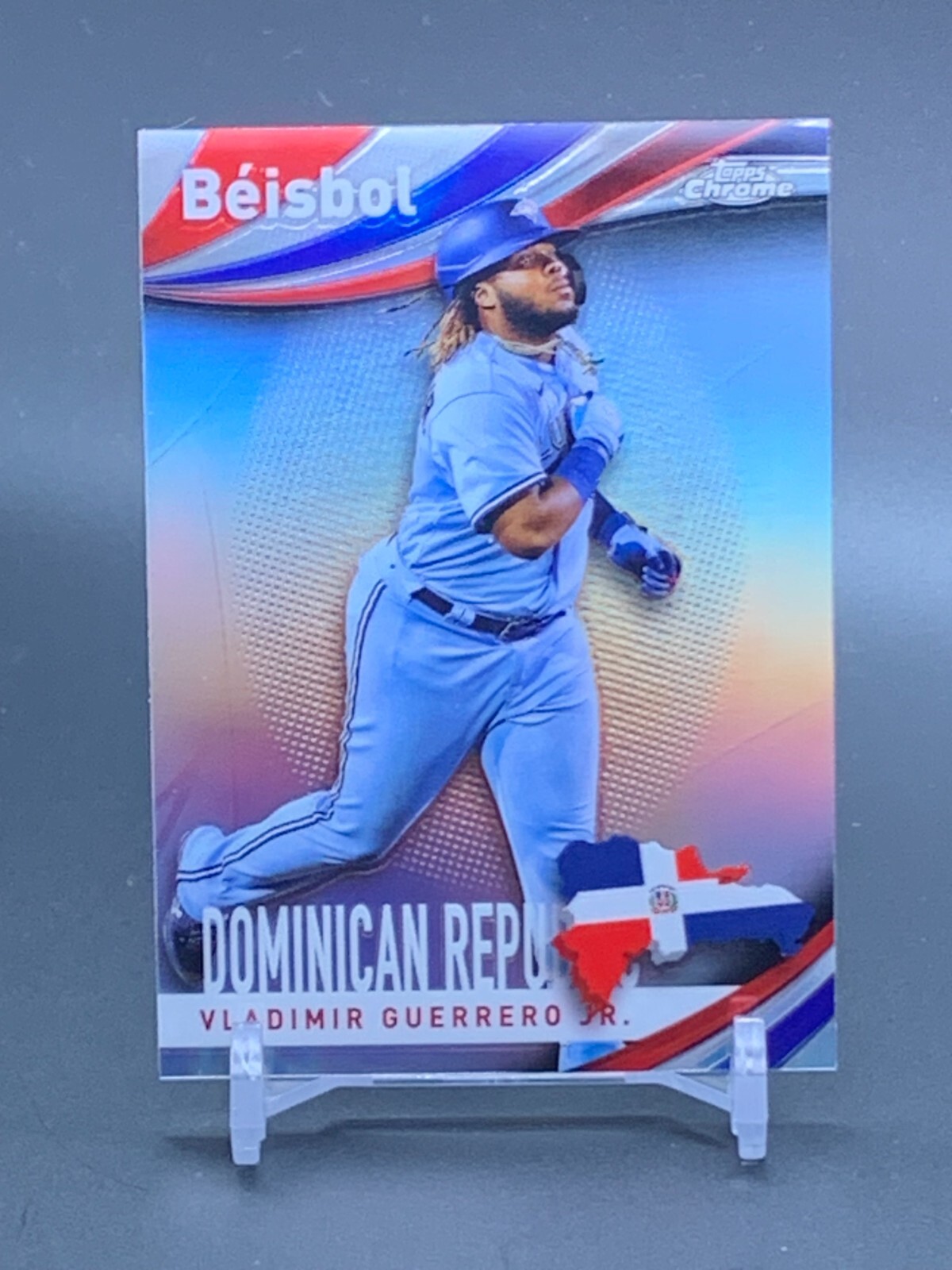 2021 Topps Chrome Beisbol VLADIMIR GUERRERO JR. Dominican Republic | eBay