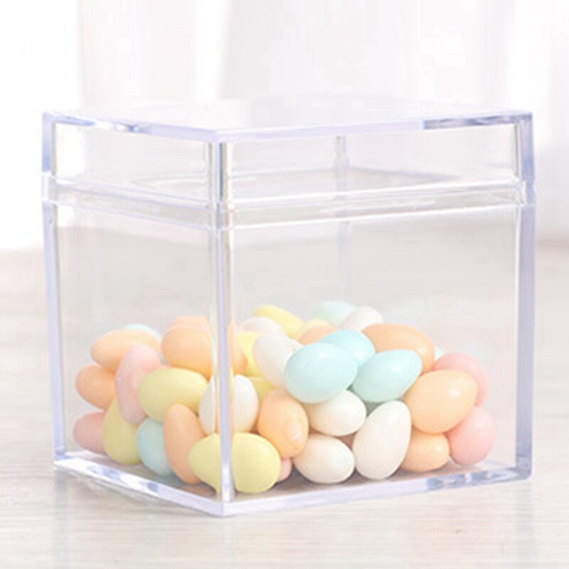72Pcs Transparent Plastic Candy Box Packing Box Party1391 | eBay