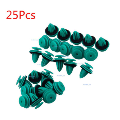 25Pcs Car Door Trim Panel Retainer Clips #90467-10188 For Toyota Sienna ...