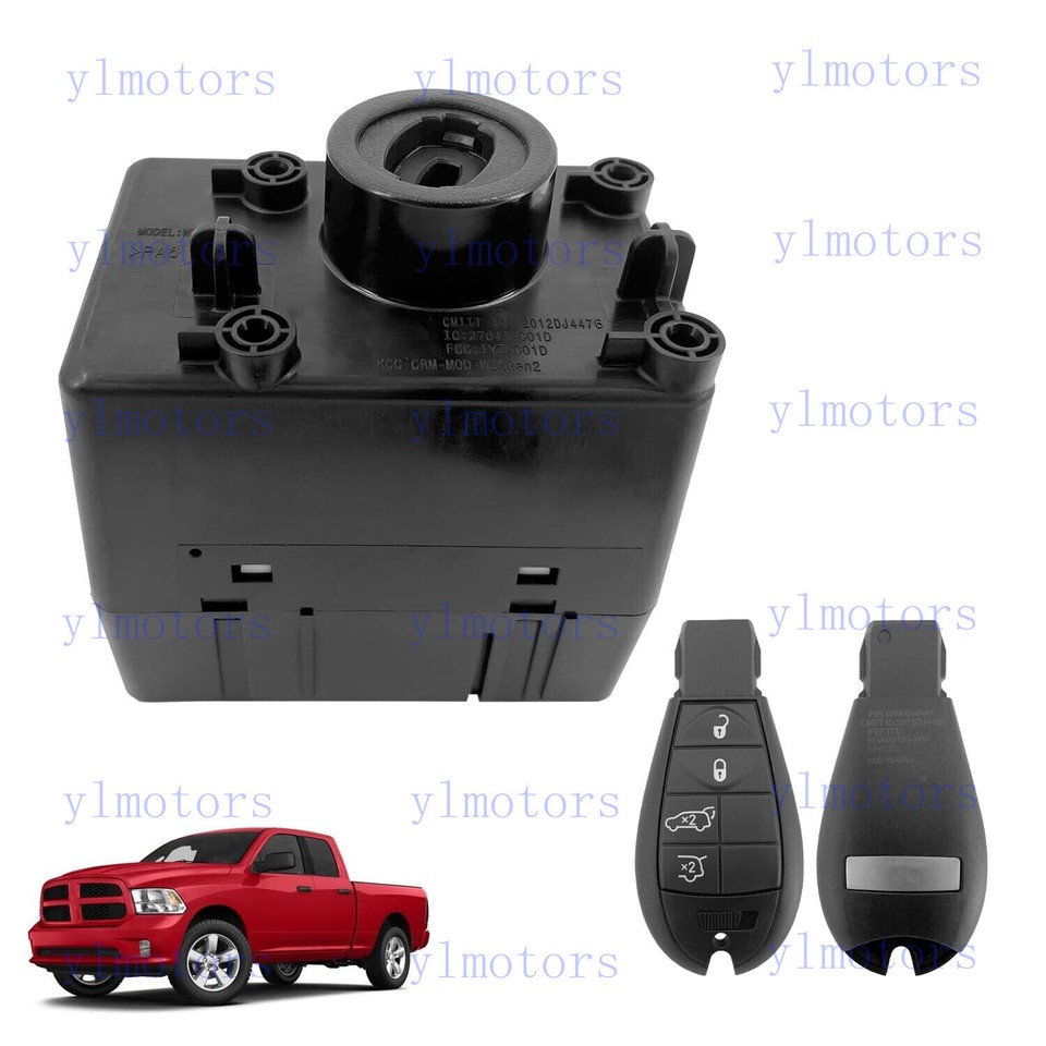 Module wireless ignition node &key For 09-15 Dodge Ram 1500 2500 3500 ...