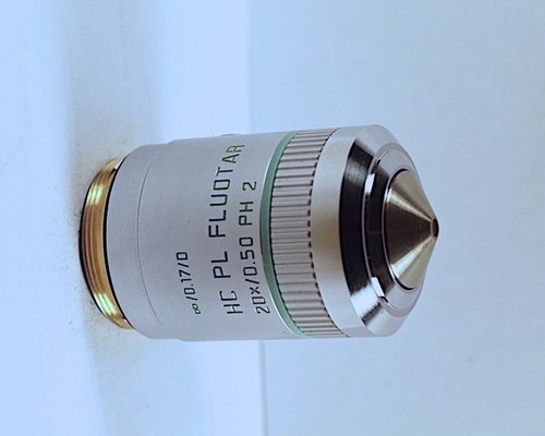 Leica HC PL FLUOTAR 20x Ph2 Phase Contrast M25 Microscope Objective | eBay