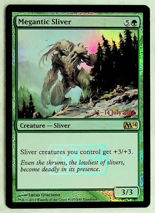Megantic Sliver- Foil - Magic 2014 Edition - Magic the Gathering | eBay