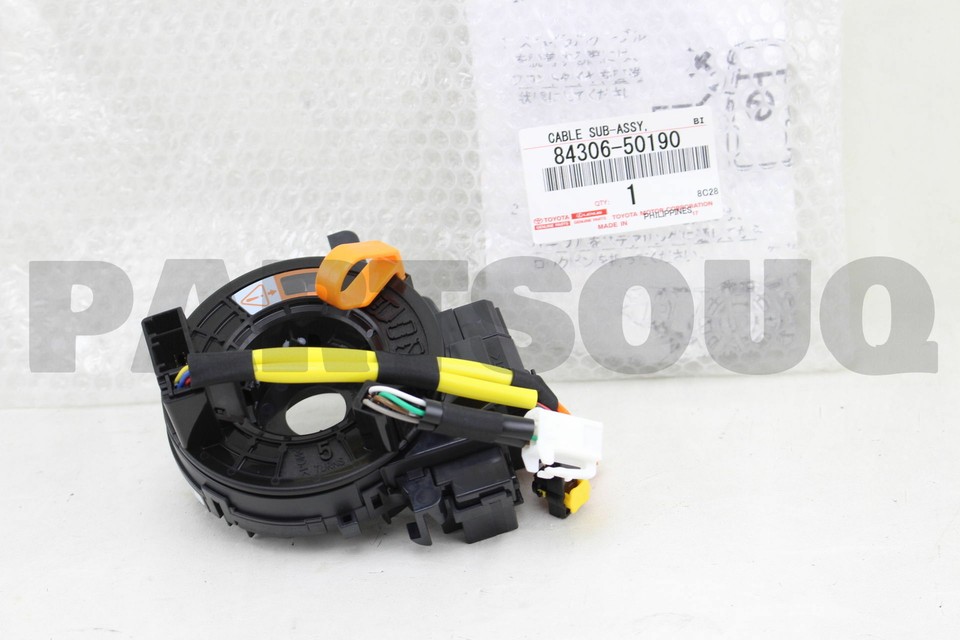 8430650190 Genuine Toyota CABLE SUB-ASSY, SPIRAL 84306-50190 | eBay