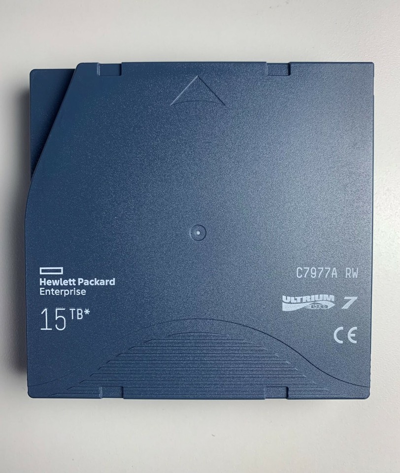 HP / HPE LTO-7 Tape C7977A Ultrium Backup Tape Cartridge 6TB/15TB- NEW ...