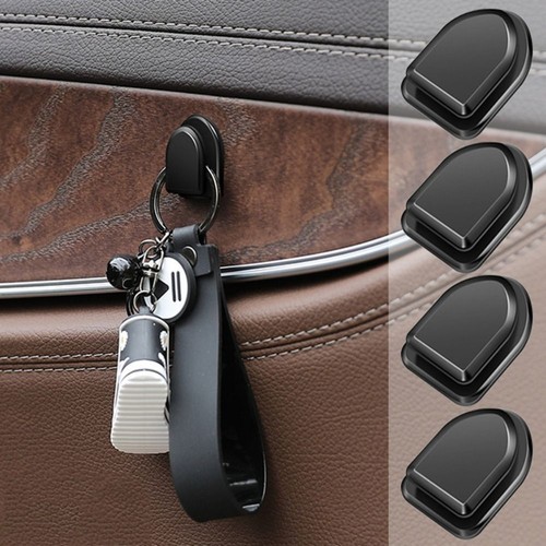 ABS Car Hooks Black Self-Adhesive Dashboard Hook for 10Pcs Key | eBay ...