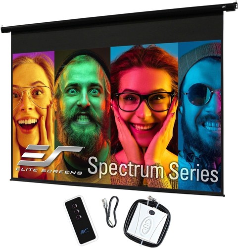New Elite Screens 84” Spectrum Electric Motorized 16:9 Projector Screen ...