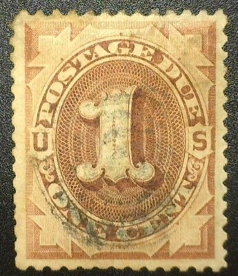 US 1879, 1¢ Postage Due Stamp #J1 - XF - Used | eBay