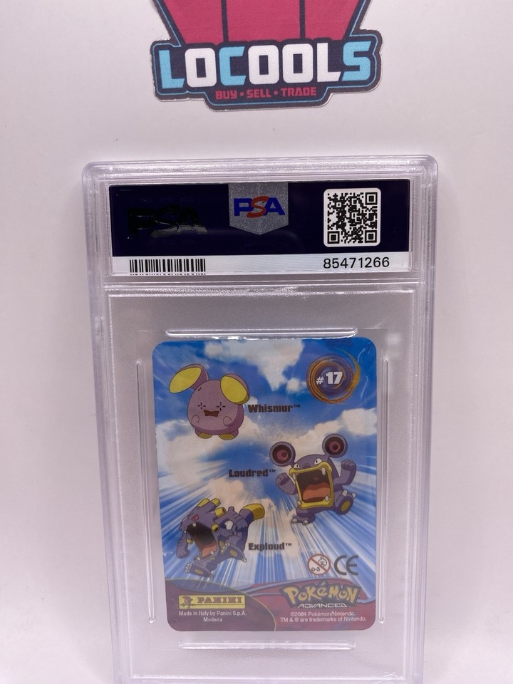 PSA 10 Gem Mint 2004 Pokémon Action Card Loudred Exploud lenticular | eBay