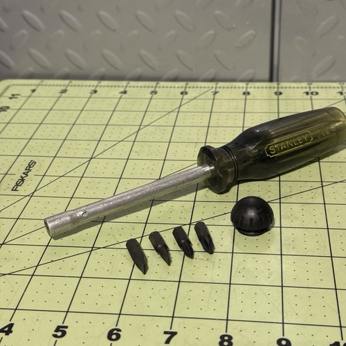 Vintage Stanley 66-801 USA Workmaster Magnetic Bit Screwdriver | eBay