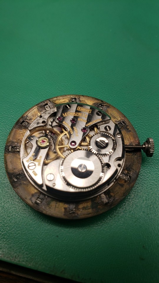 Vacheron & Constantin-LeCoultre 14K Dia Mystery Dial Wrist Watch Fully ...