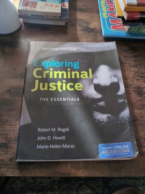 Exploring Criminal Justice: The - Paperback, by Regoli Robert M ...