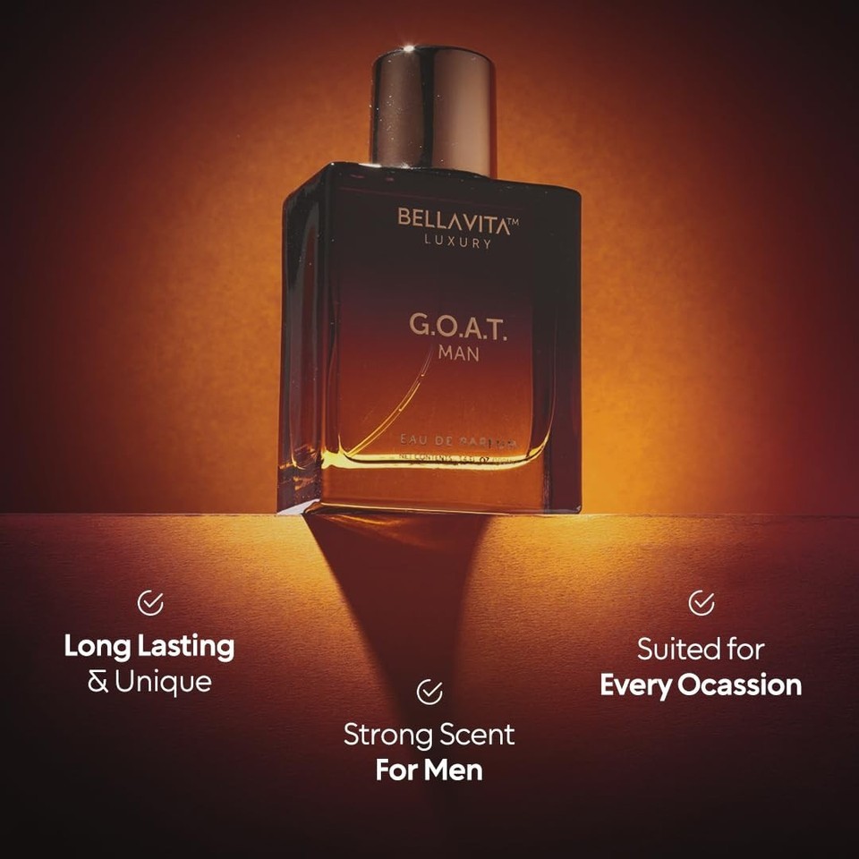BellaVita Luxury Sigma Male (CEO Man & GOAT Man) Perfume Cologne for ...