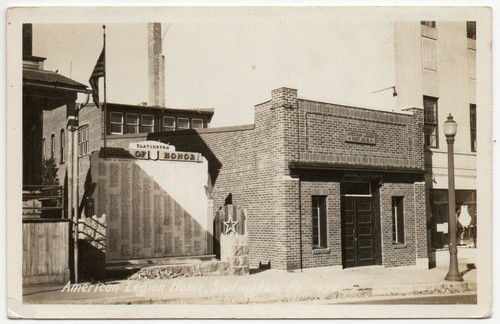 Vintage American Legion Home Slatington, PA RPPC Real Photo Postcard ...