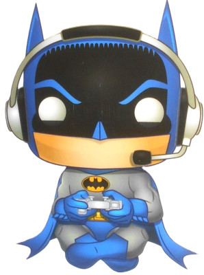 Gamestop exclusive GAMER BATMAN STICKER 2019 funko pop game new dc ...