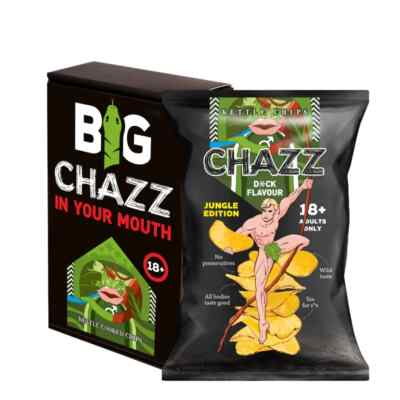 CHAZZ Dick flavor Potato chips, READY to GIFT: a box with Dick flavour ...