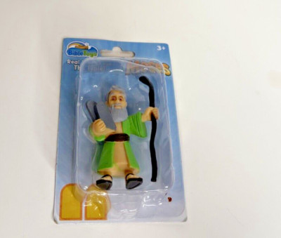 Bible Toys PVC Figure Moses Real Stories From Bible Biblical Characters ...