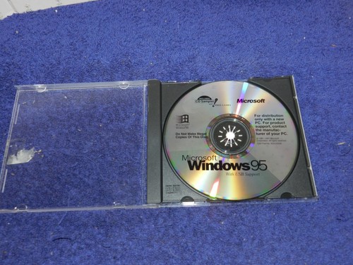 Windows 95 With USB Support Installation Disk + Extras | eBay