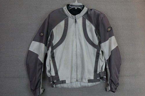 Motorcycle Jacket OSI Gray Size XL | eBay