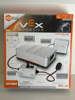 Preowned Hexbug Vex Robotics Add On Powered Motor Kit switch battery ...