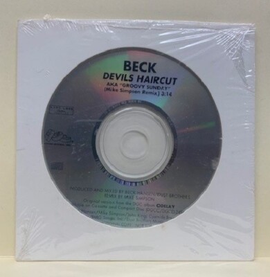 BECK: DEVILS HAIRCUT AKA GROOVY SUNDAY - 1 TRACK CD SINGLE, MIKE ...