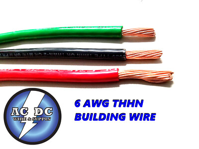 Connectors, Switches & Wire - 6 Awg Copper Wire