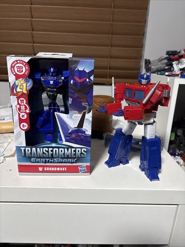 Transformers Earthspark Soundwave Deluxe Class Action Figure 2025 | eBay