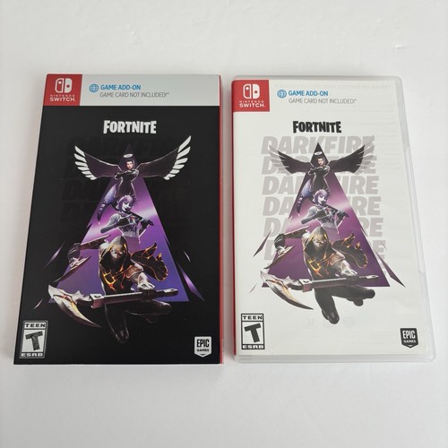 Fortnite: Darkfire (Nintendo Switch) Case & Artwork Only with Slipcover ...