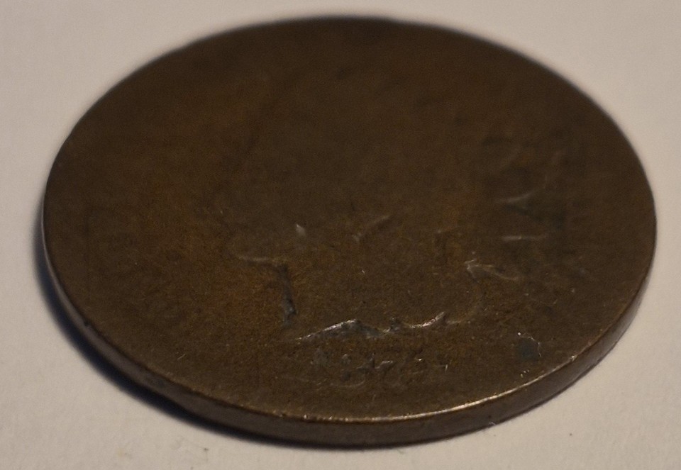 1871 Indian Head Penny One 1 Cent Philadelphia Mint Coin | eBay