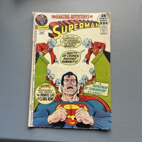 The Amazing Adventures of Superman No# 247 Jan 1972 | eBay